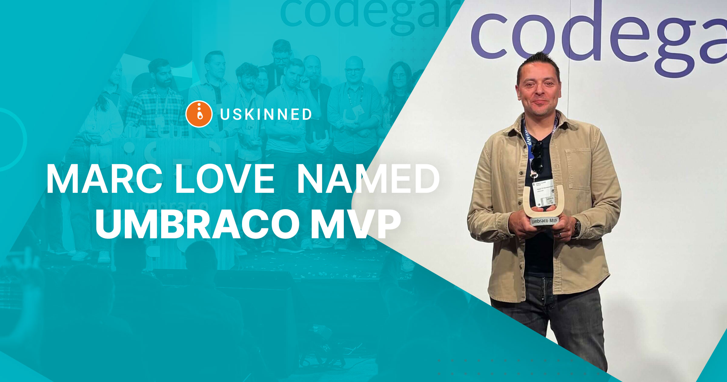 Marc Love Named Umbraco MVP at Codegarden 2025 | uSkinned